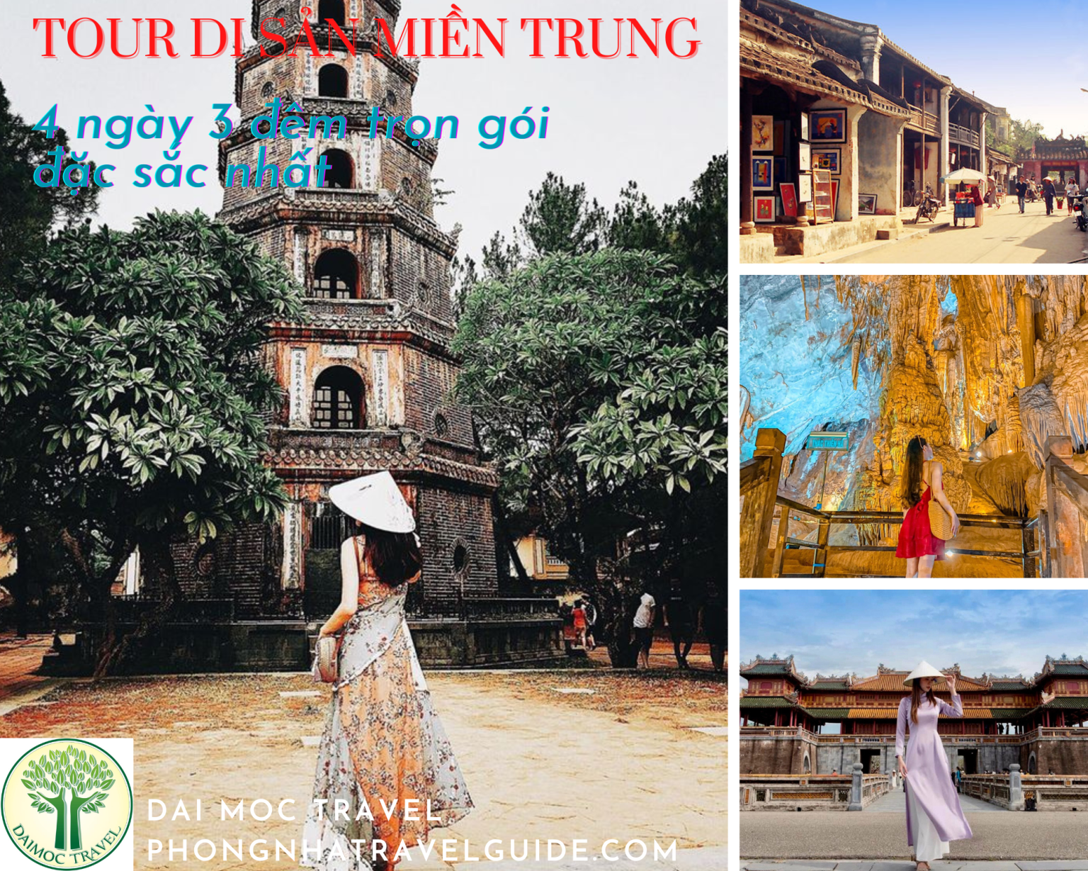 Tour Da Nang Hue Quang Binh Quang Tri 4 Days 3 Central Heritage Tour - Thông Tin Du Lịch